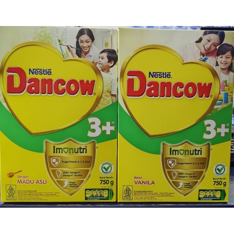 Jual Dancow 3+ madu / vanilla 750gram | Shopee Indonesia