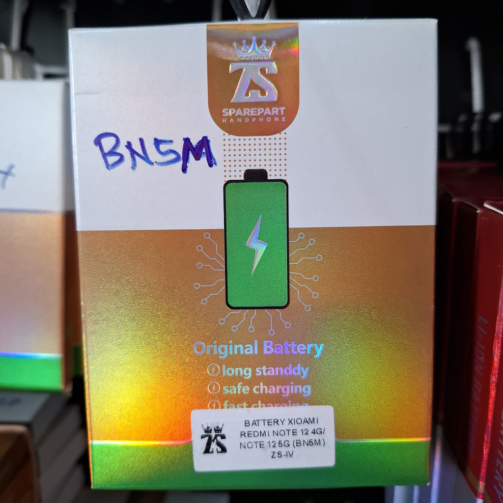 Jual BATTERY XIOAMI REDMI NOTE 12 4G/NOTE 12 5G (BN5M) | Shopee Indonesia