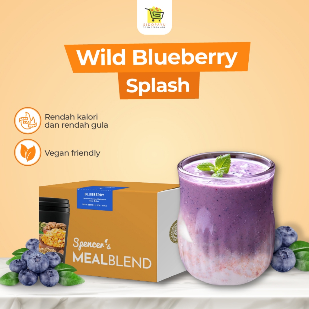 Jual Mealblend Wild Blueberry Splash Spencers Multigrain Dari Chia ...