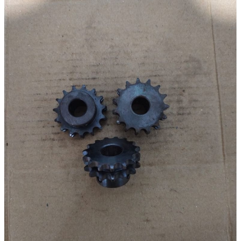 Jual Gear rantai 2 jalur besar as 15mm, untuk mesin Bordir komputer ...