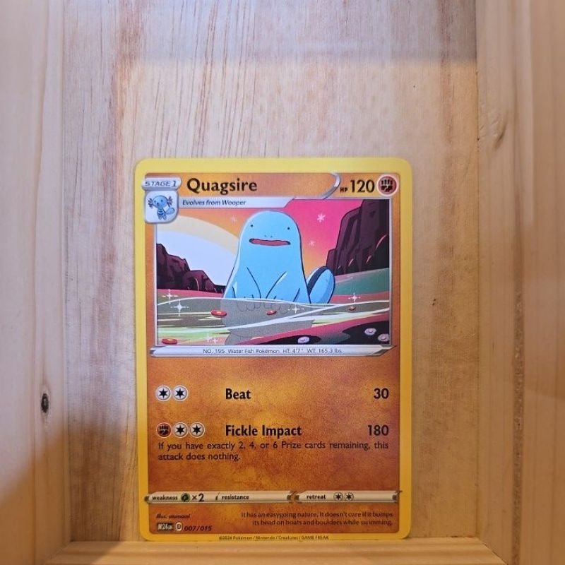 Jual Quagsire POKEMON DRAGON DISCOVERY X MCDONALD'S ENG PROMO CARD ...