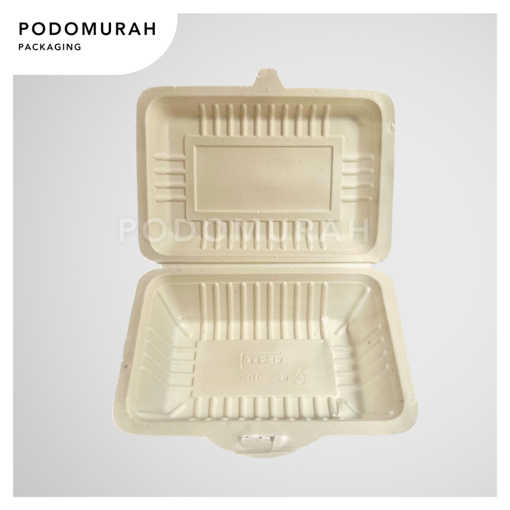 Jual Box Merak Tanpa Sekat MD 001 uk. 8.5x14 / Wadah Makanan Kertas ...