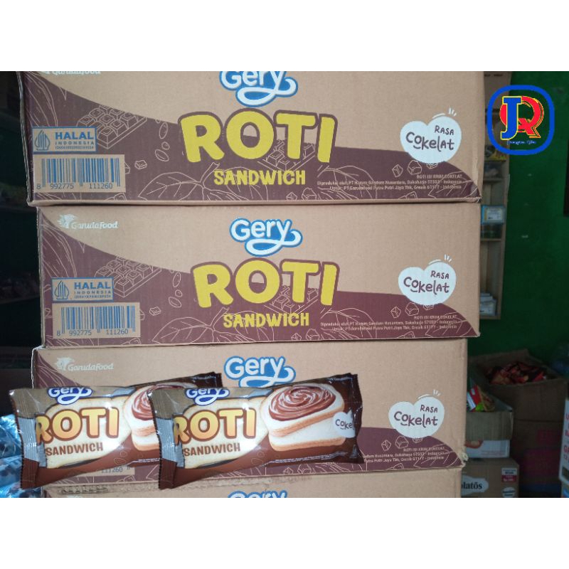 Jual GERY ROTI SANDWICH 50g x 60pcs | Shopee Indonesia