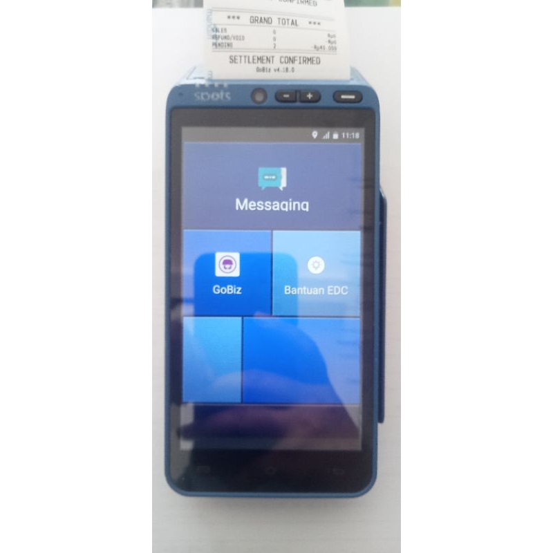 Jual mesin EDC kasir spot ingenico apos a8 | Shopee Indonesia