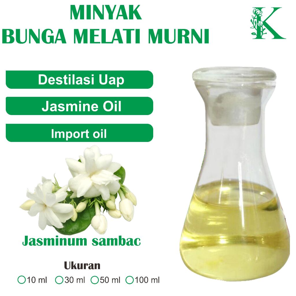 Jual minyak bunga melati murni asli tanpa campuran jasmine jasmin oil ...