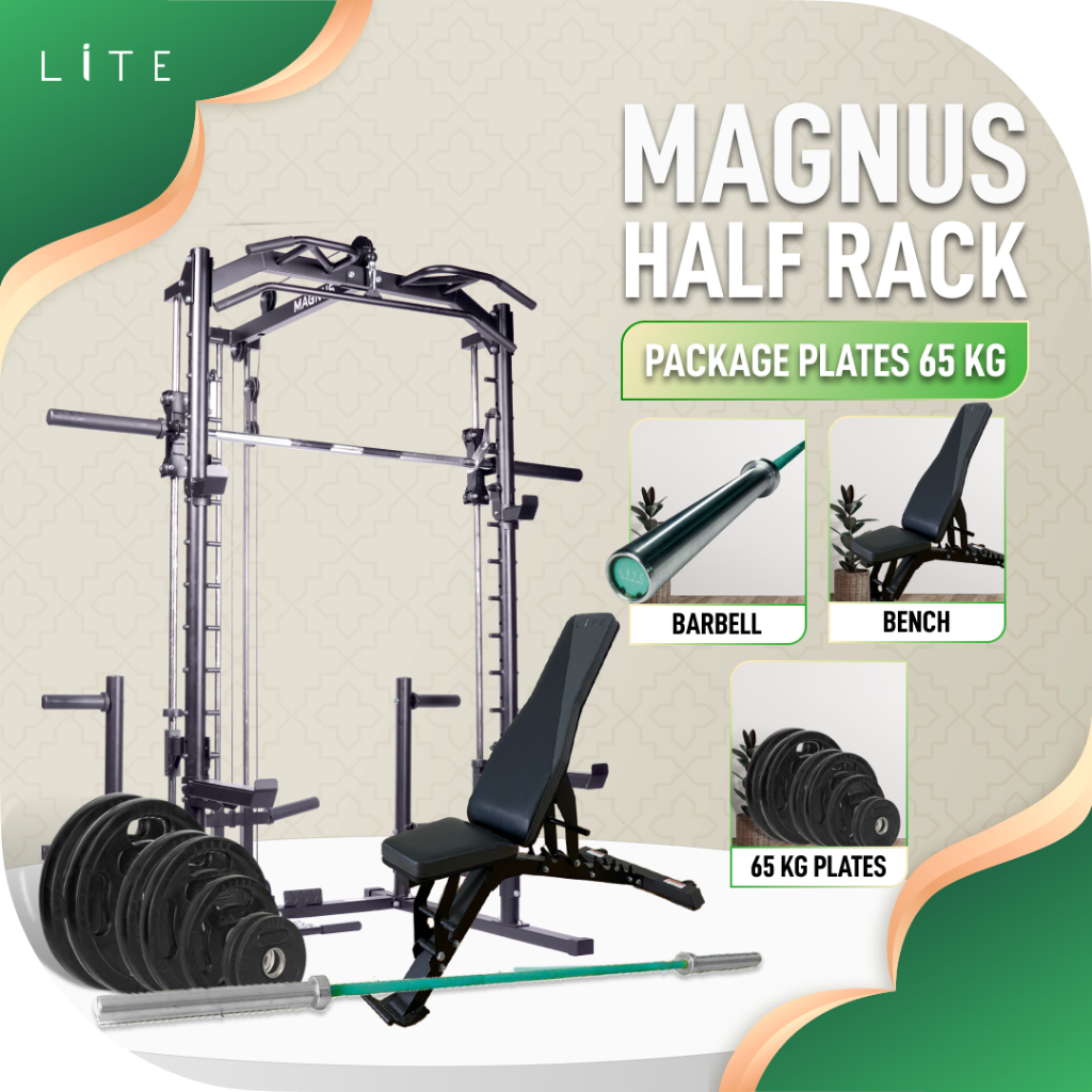 Jual MAGNUS Smith Half Rack PACKAGE 65KG | Shopee Indonesia