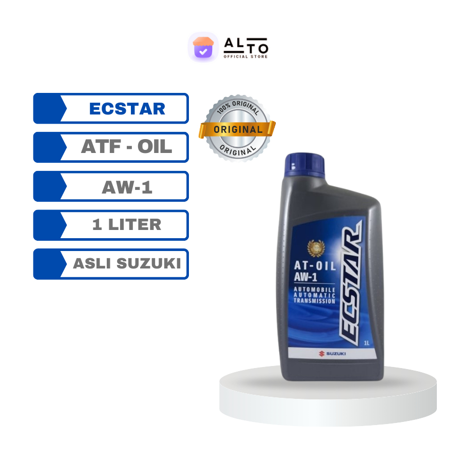 Jual Oli ATF AW-1 Oli Matic Suzuki Ecstar AT- Oil AW1 SGO (1L) Original ...