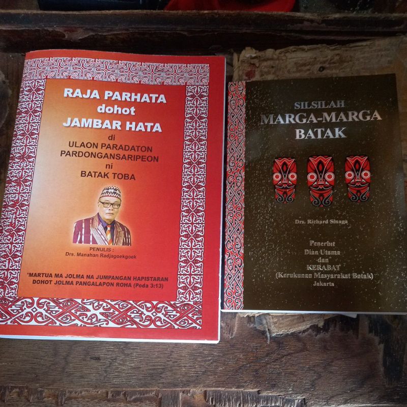 Jual Paket 2 Buku Adat Batak Toba : Raja Parhata dohot Jambar Hata ...