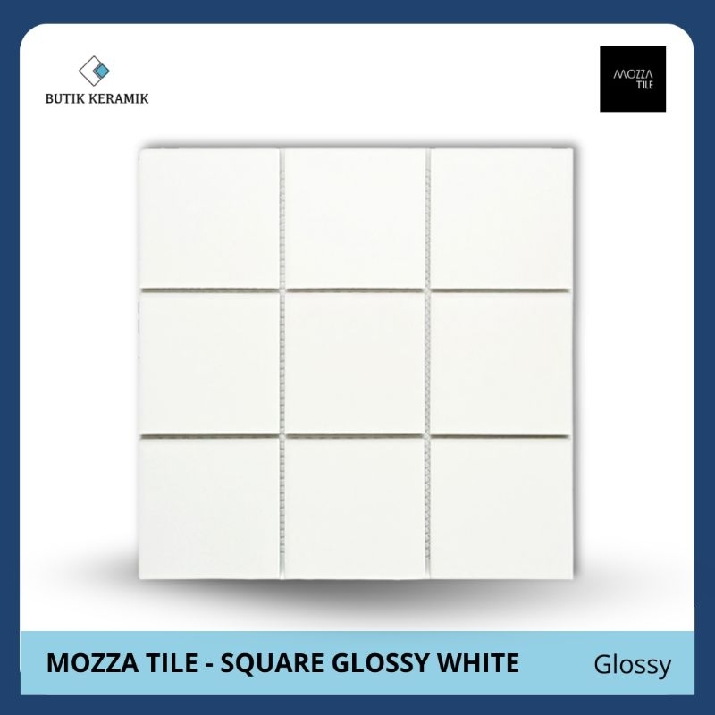 Jual Keramik Mozaik Tile 3x3 (HARGA PER LEMBAR) | Mozza Tile | Square ...
