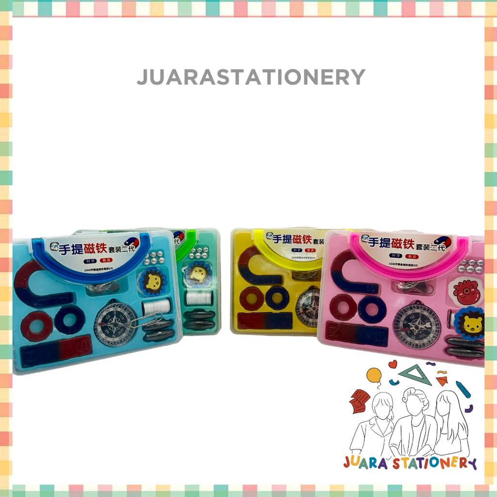 Jual (442) Magnet Set Mini Lengkap - Paket Magnet Macam Bentuk Kompas ...
