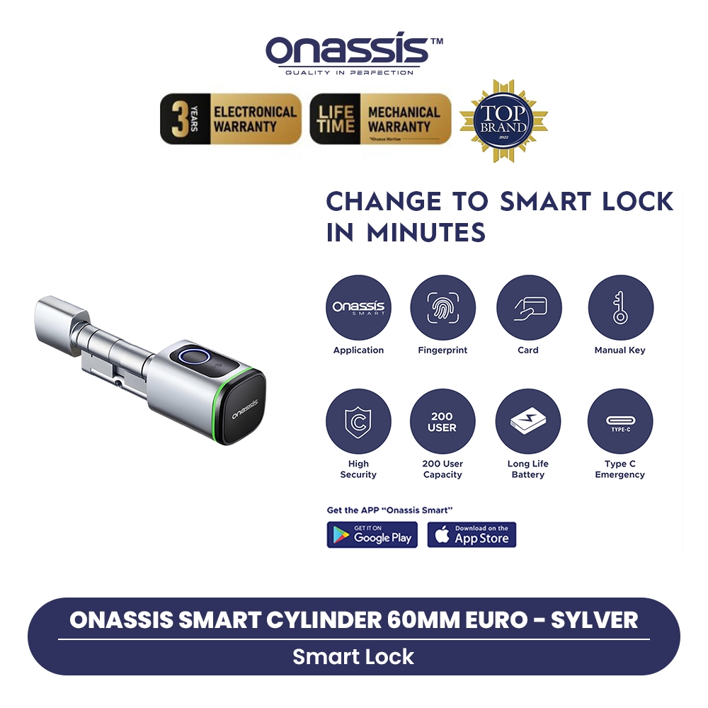 Jual Onassis Smart Cylinder 60mm Euro | Shopee Indonesia