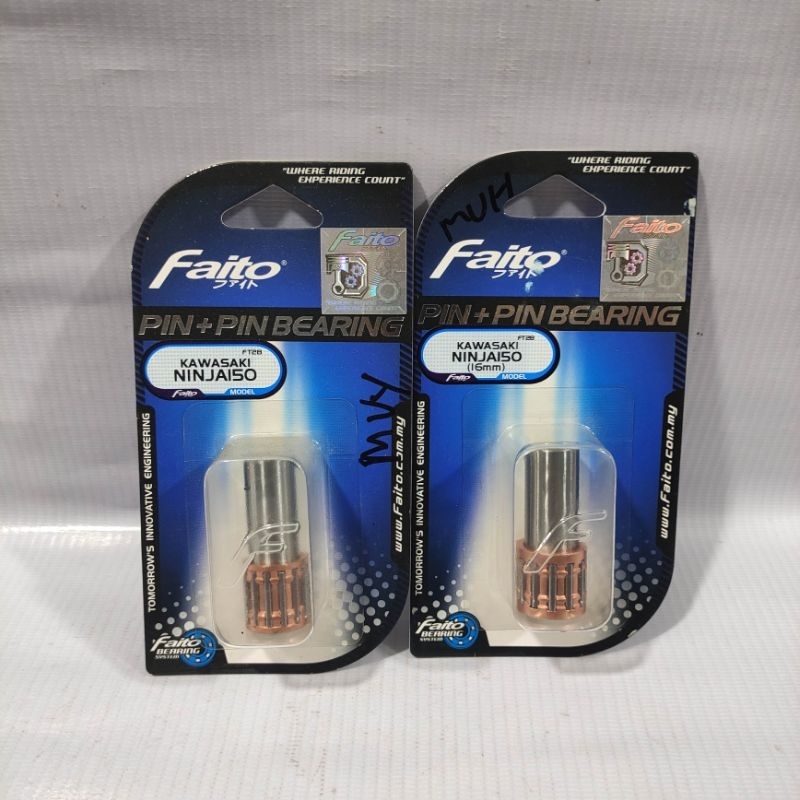 Jual PEN PISTON FAITO PLUS BEARING BELAH NINJA 150 R RR KR KRR SS ZX ...