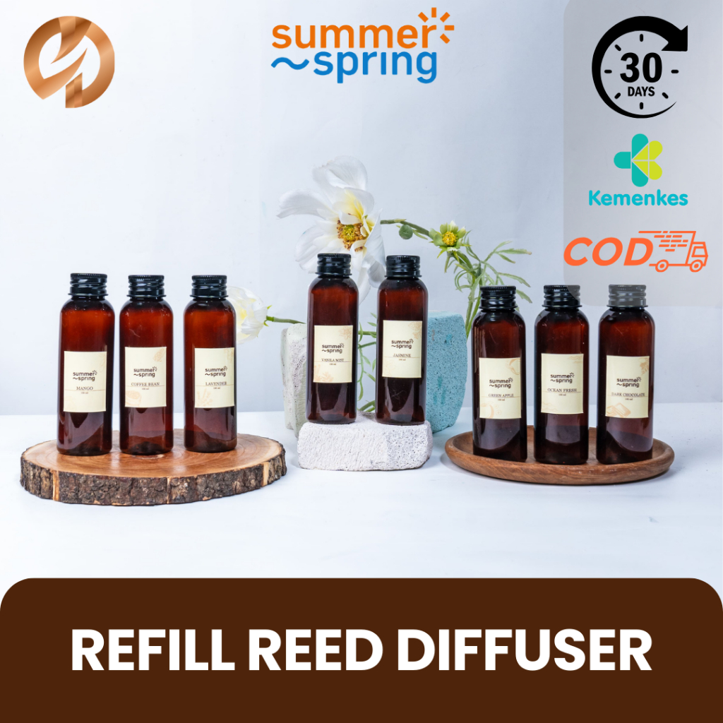 Jual Refill Diffuser Summerspring, Isi Ulang Pengharum Ruangan ...