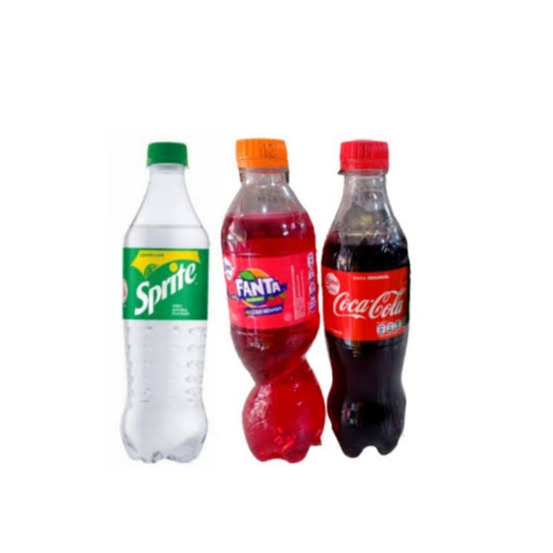 Jual FANTA | SPRITE | COCA COLA BOTOL MINI NETTO 390 ML | Shopee Indonesia