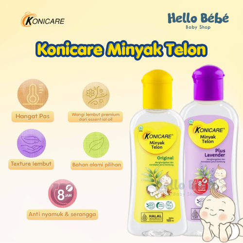 Jual Konicare Minyak Telon Plus - Minyak Telon Baby Konicare | Shopee ...