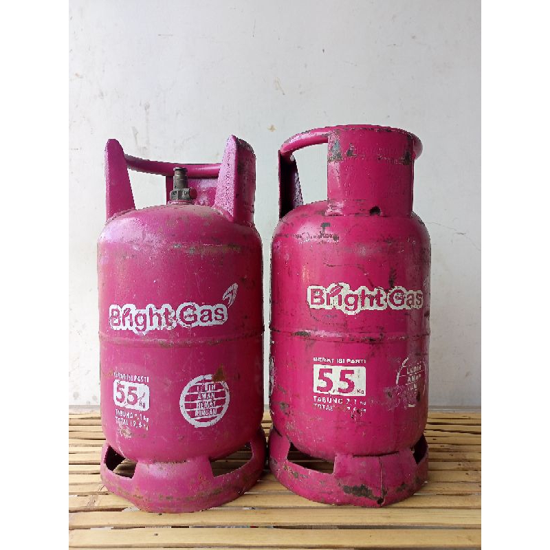 Jual TABUNG BRIGHT GAS 5,5 KG KOSONGAN WAJIB KARGO | Shopee Indonesia