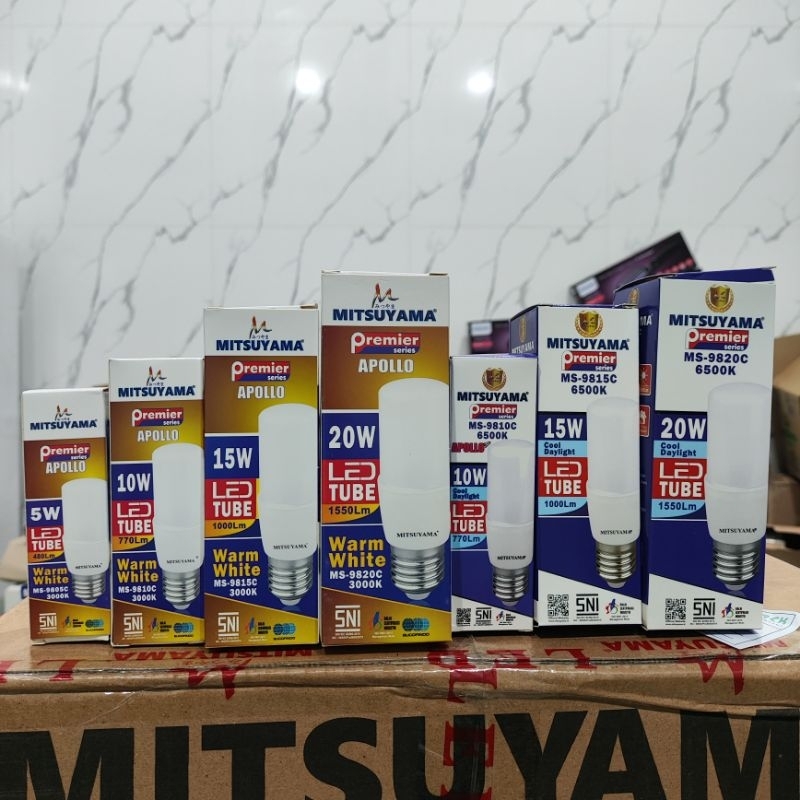Jual MITSUYAMA LED Stick PREMIER SERIES, TERANG DAN MEWAH 5-10-15-20 WATT | Shopee Indonesia