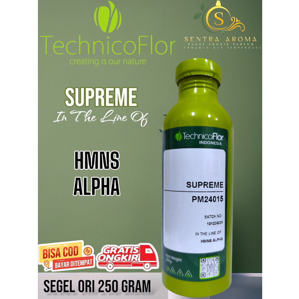 Jual [ 250 GRAM ] SUPREME ~HMNS Alpha~ BY TFI BIBIT PARFUM MURNI ...