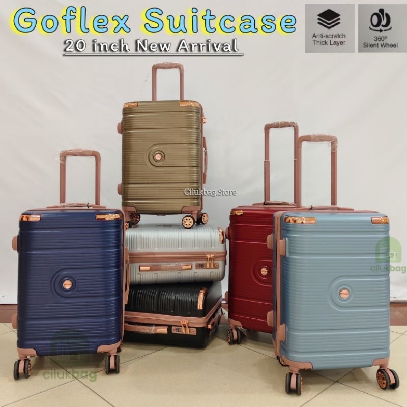 Jual Koper Goflex Ukuran 20 Inci Cabin Pesawat | Shopee Indonesia