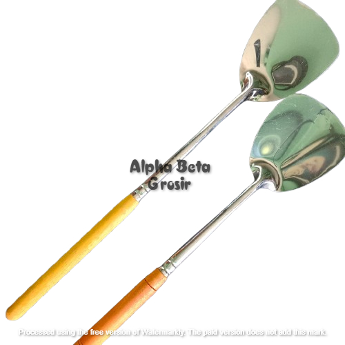 Jual SUTIL GAGANG KAYU JUMBO DAN SUPER JUMBO / SPATULA NASI GORENG ...