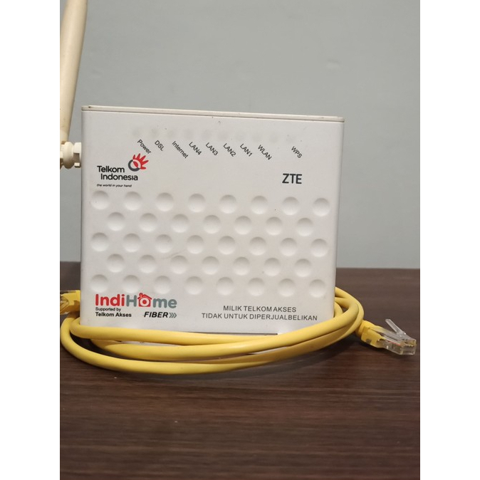 Jual ACCESS POINT INDIHOME MODEL ZTE ZXHN H108N ADSL ROUTER BEKAS ...