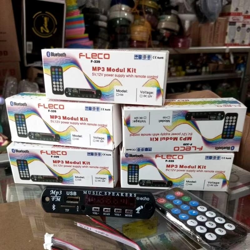 Jual modul kit MP3 bluetooth DC 12 volt | Shopee Indonesia