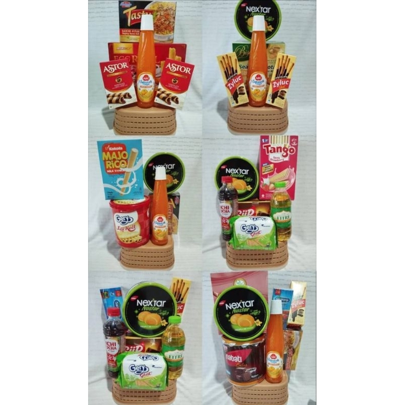 Jual Custom Parcel Snack Lebaran Bingkisan Simpel Hari Raya | Shopee ...