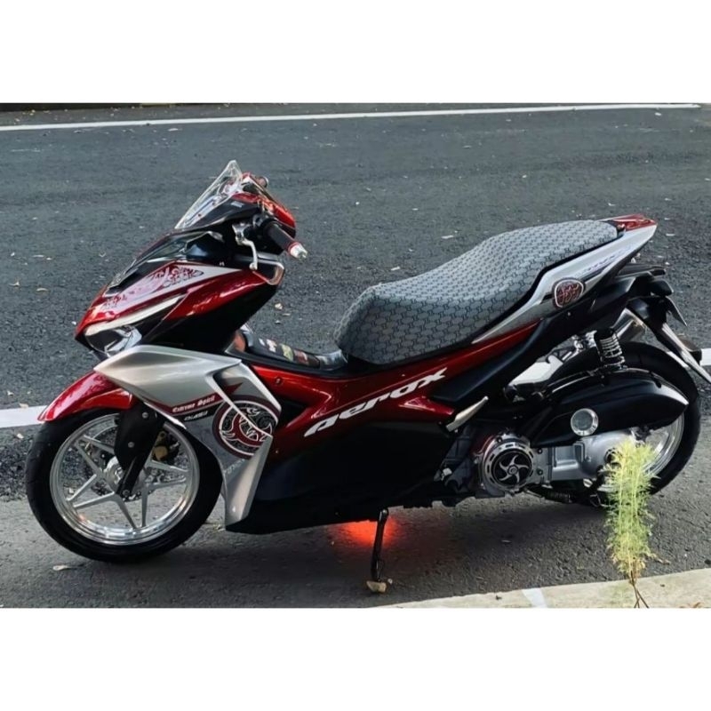 Jual STRIPING STICKER AEROX ALL NEW NVX 155 TRANSPARAN DESAIN CUSTOM ...