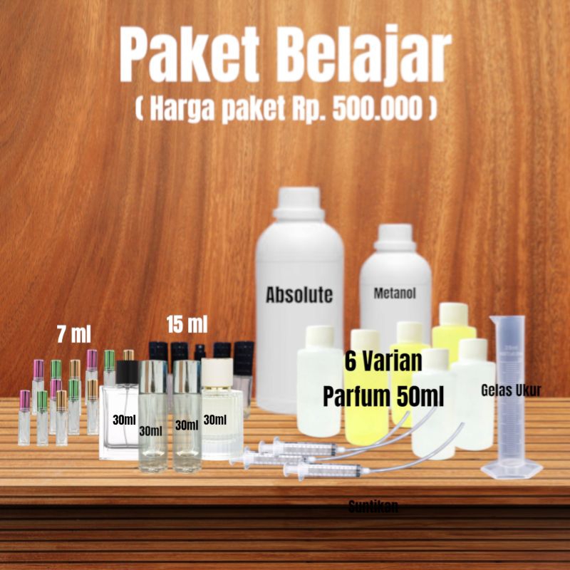 Jual PAKET BELAJAR MERACIK PARFUM HEMAT HANYA 500K AROMA BEBAS PILIH ...