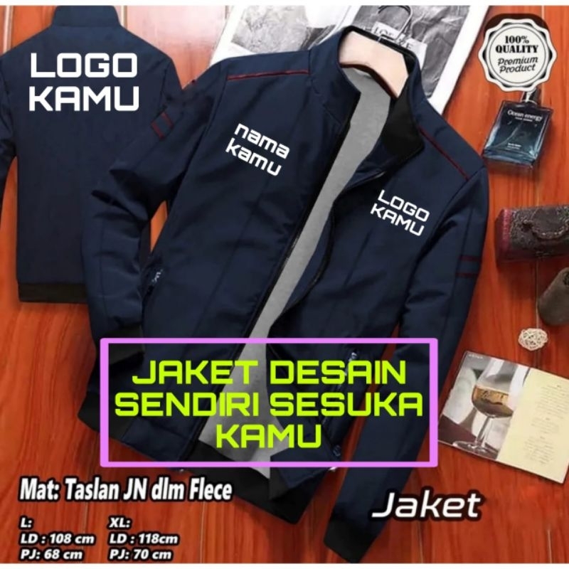 Jual JAKET DESAIN JAKET CUSTUM SENDIRI SATUAN TERMURA | Shopee Indonesia