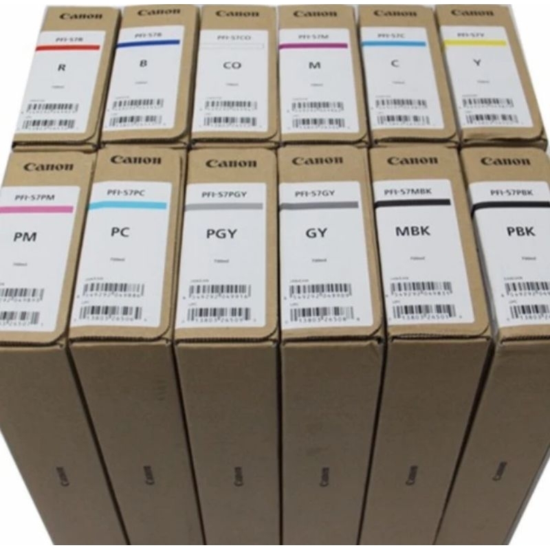 Jual Tinta Canon PFI 57 Original Canon Pro 520 540 Canon PFI57 Original ...