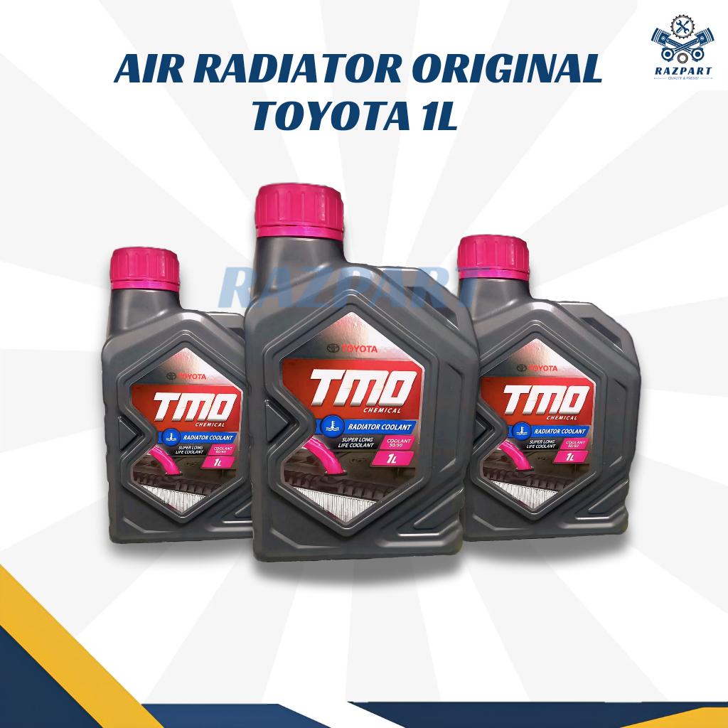 Jual Air Radiator - Radiator Coolant Original Toyota TMO 1L | Shopee ...