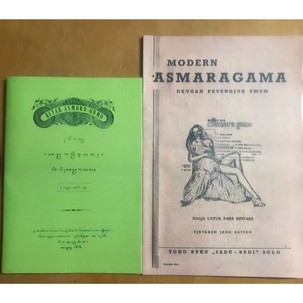 Jual Seri Lengkap Kitab Asmoro Gomo (Tulisan Aksara Latin & Akasara ...