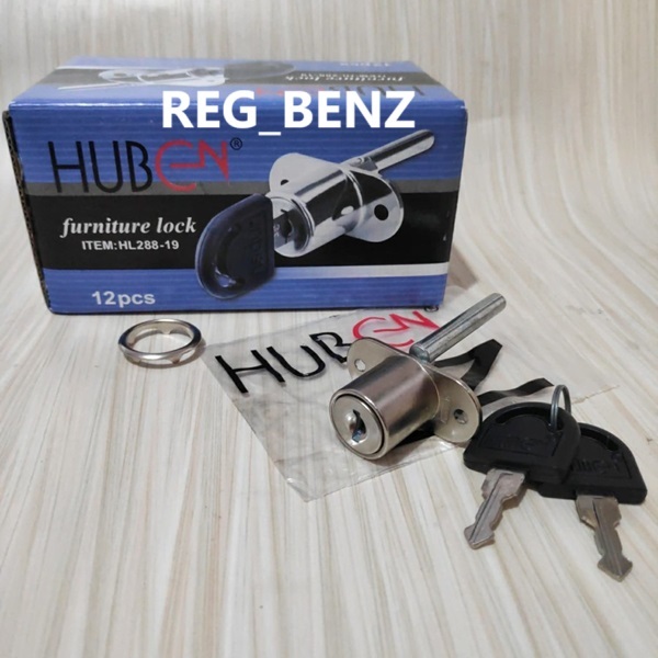 Jual Kunci Sentral (Central) Huben HL-288-SIL | Kunci Huben HL 288-19 ...