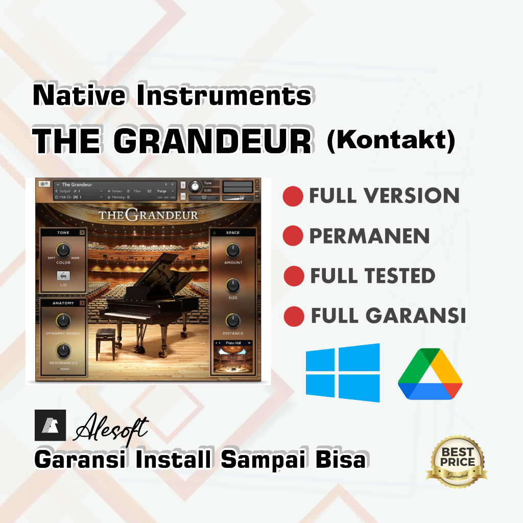 Jual THE GRANDEUR Native Instrument KONTAKT Full Version | FULL ACTIVATED (INSTALL MUDAH ...