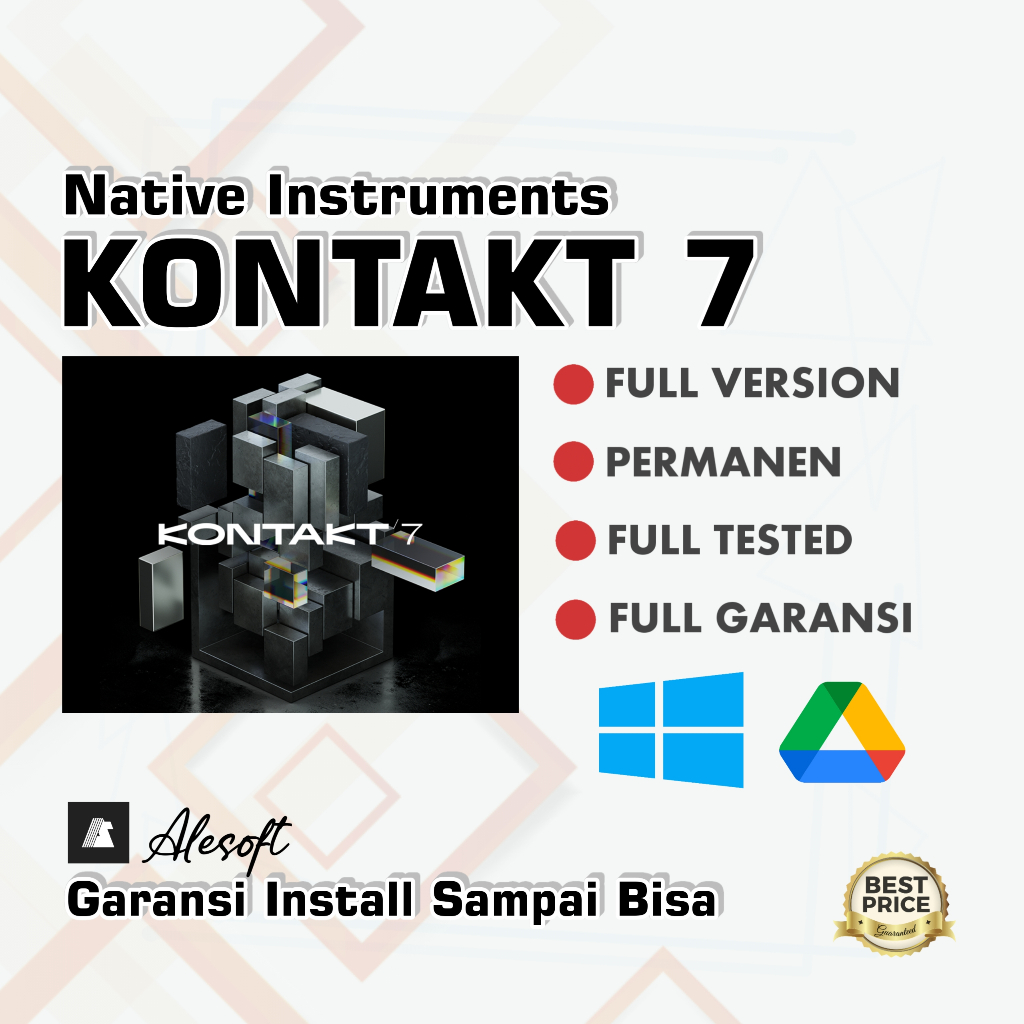Jual NI KONTAKT 7 Full Version | FULL ACTIVATED (INSTALL MUDAH ...