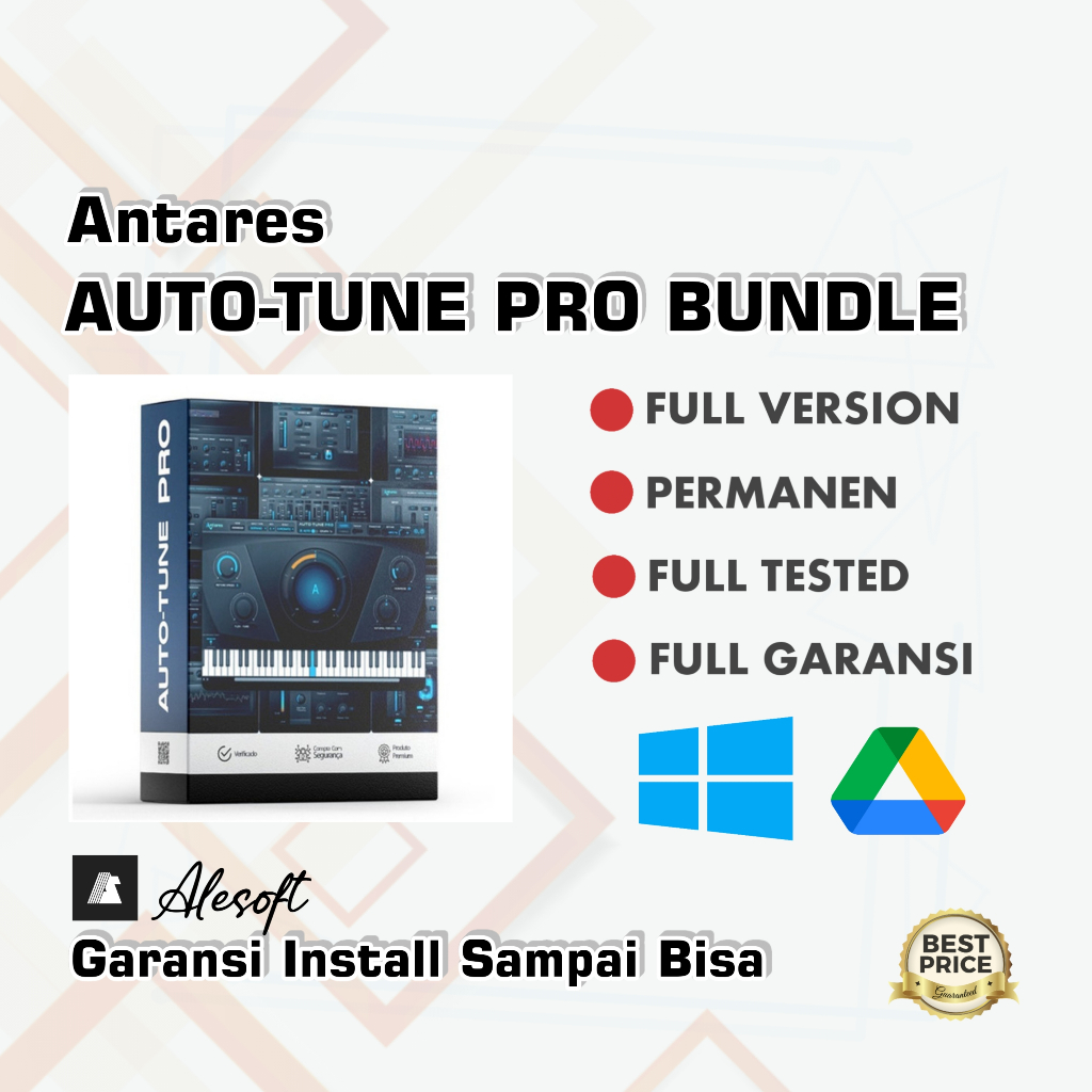 Jual Antares Auto-Tune Pro Bundle V9 Full Version | FULL ACTIVATED ...
