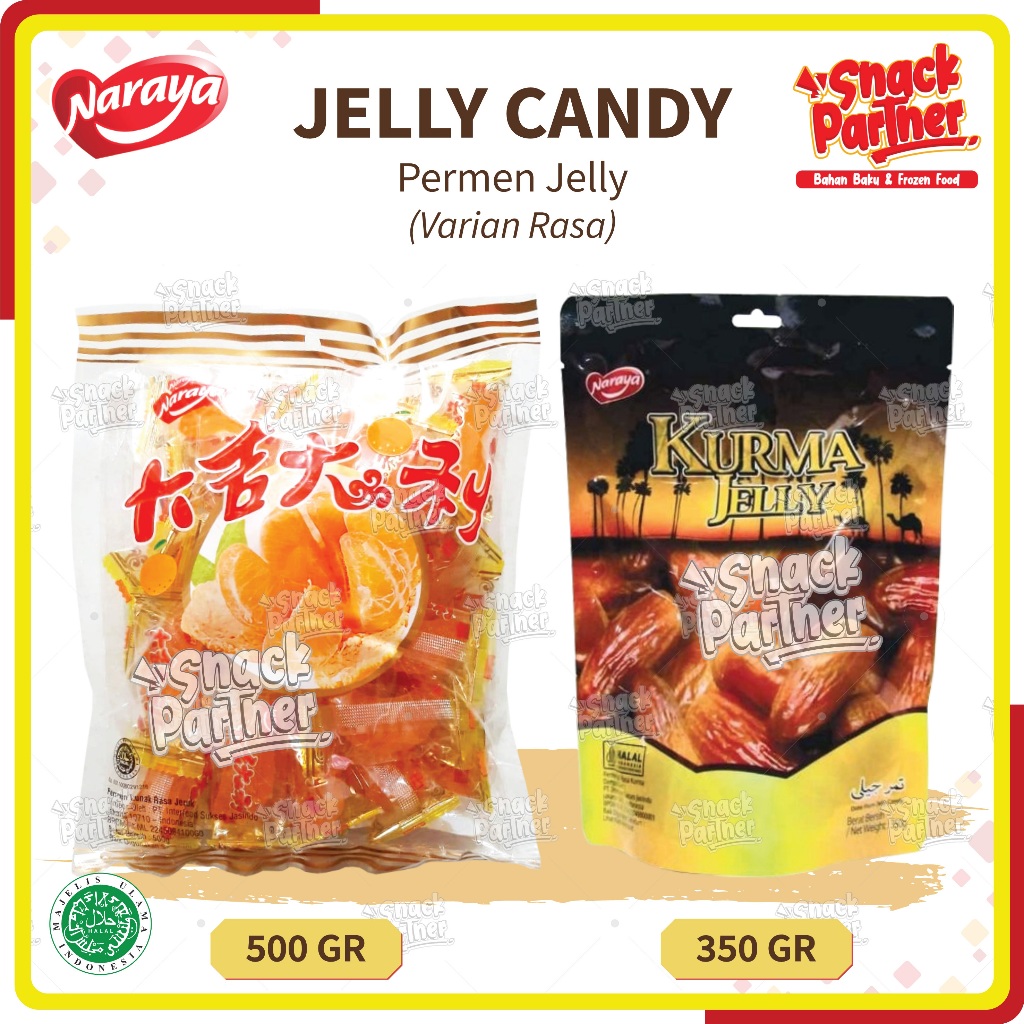 Jual NARAYA - MANDARIN ORANGE 500 GR | KURMA JELLY 350 GR - Jeli Jeruk ...