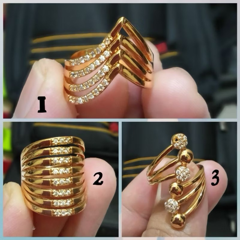 Jual Terbaru cincin wanita model kekinian berbahan titanium asli anti ...