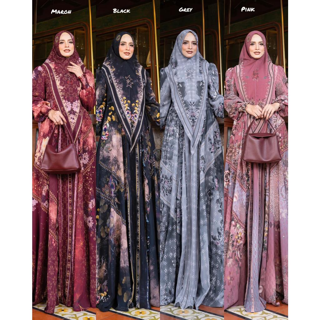 Jual ZANAWA SERIES BY ALYA SYARI GAMIS SET SYARI GAMIS MEWAH | Shopee ...