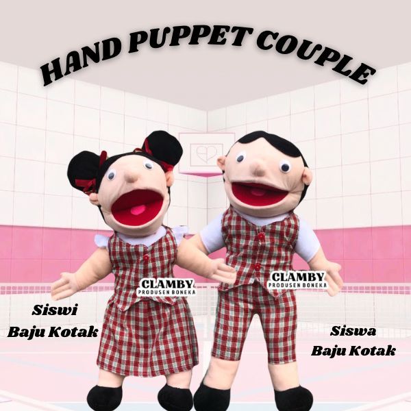 Jual Boneka Muppet Siswa Sekolah Cewek Cowok | Hand Puppet | Boneka ...