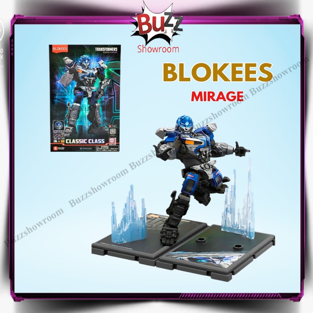 Jual Blokees Transformers Mirage Class 06 One Optimus Prime Original ...
