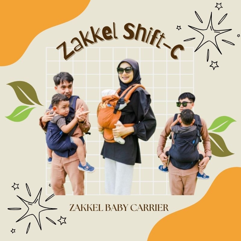 Jual Zakkel Shift-C Gendongan Bayi SSC M Shape Gendongan Baby Carrier ...