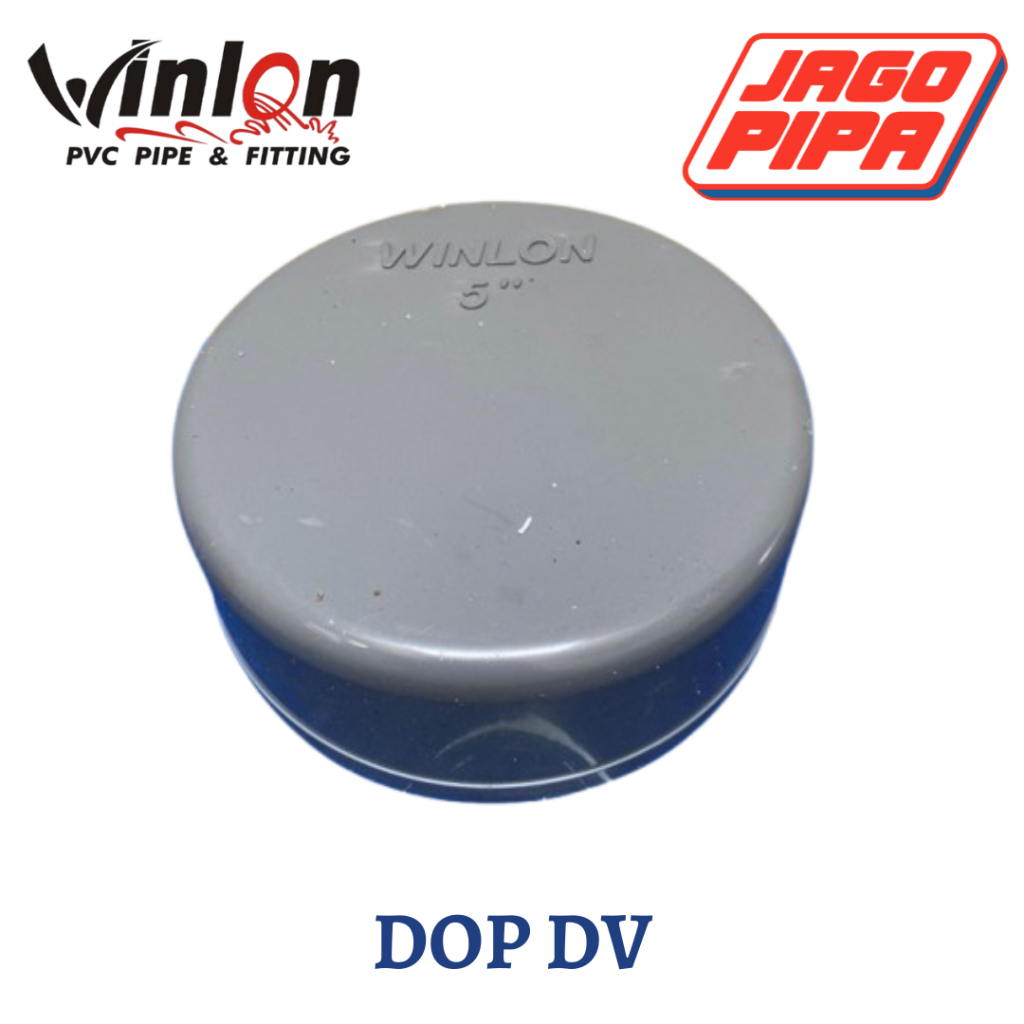 Jual Winlon Dop D 5 Inch End Cap DV Tutup Pipa 5" Fitting PVC | Shopee ...