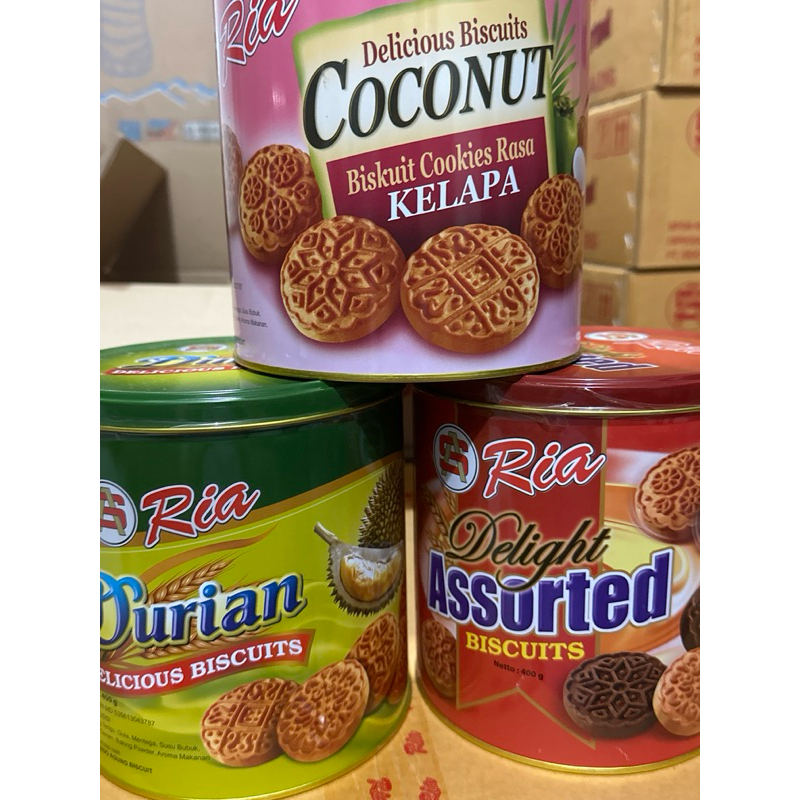 Jual Biskuit RIA Kaleng 400g | Shopee Indonesia