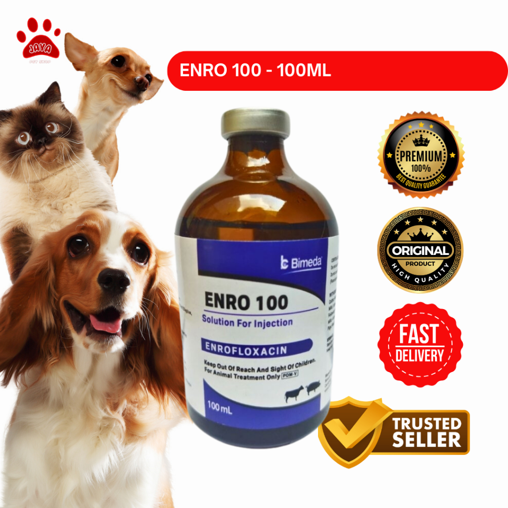 Jual Enro 100 Bimeda 100 ml - Enrofloxacin Ternak | Shopee Indonesia