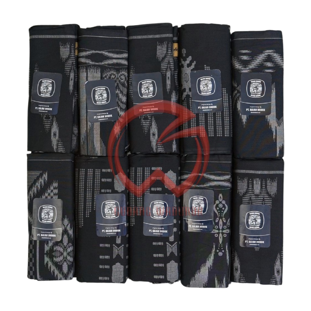 Jual RETAIL 1 PC SARUNG GAJAH DUDUK ASIA KEMBANG HITAM | Shopee Indonesia