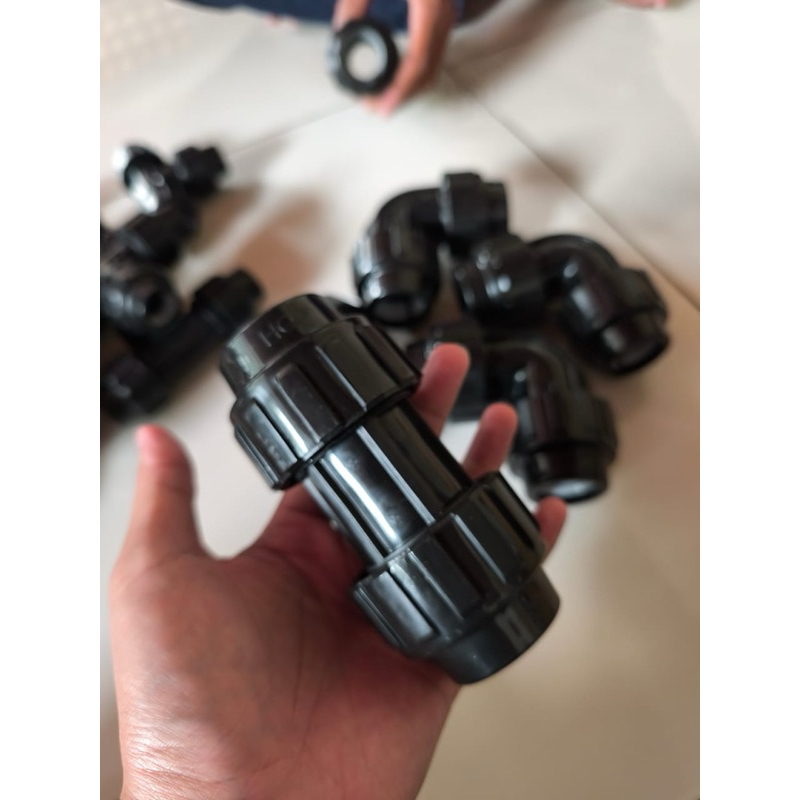 Jual sambungan pipa HDPE (3/4inch) coupling compression | Shopee Indonesia