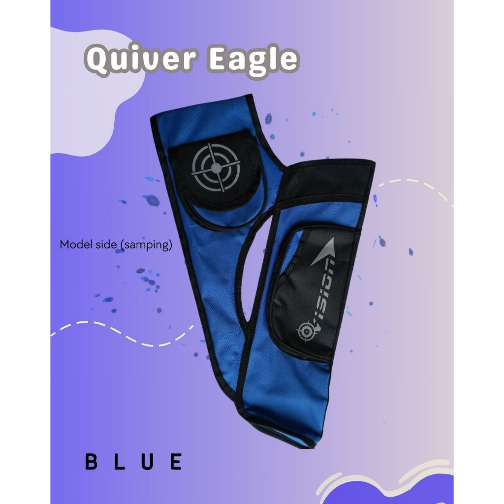 Jual Quiver Panahan Eagle Blue Tas Panah Murah Quiver Archery / Arrow ...