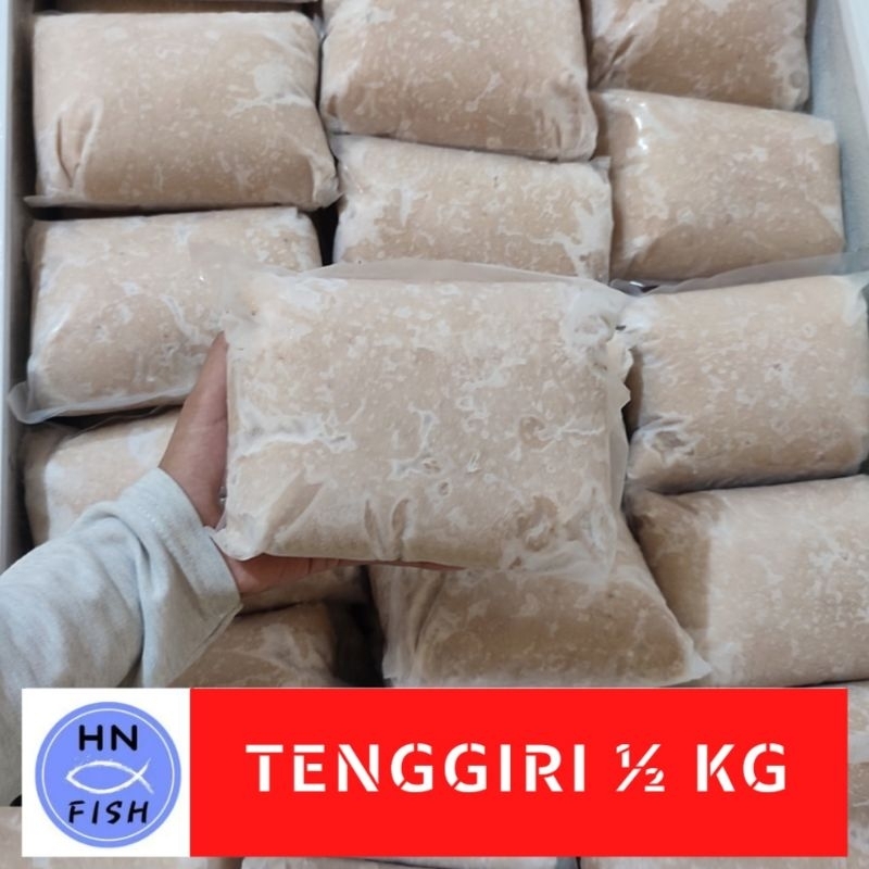 Jual TENGGIRI GILING SUPER 500GR IKAN GILING TENGGIRI ½KG IKAN TENGGIRI ...